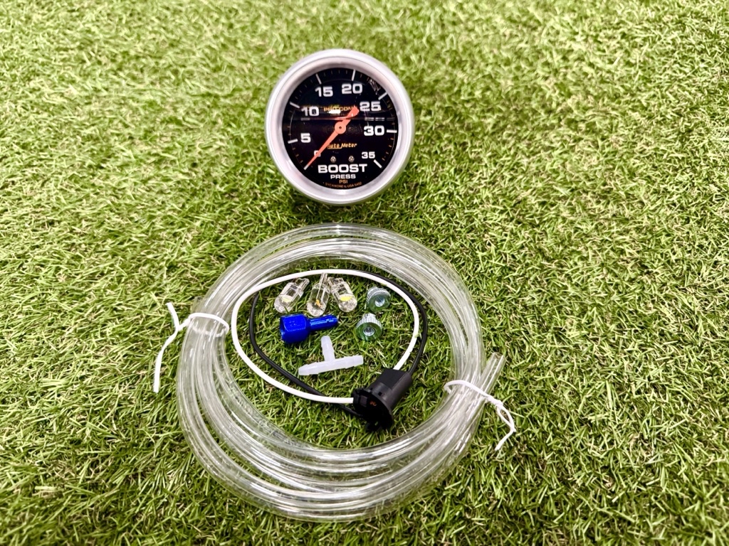 เกจวัดบูทหน่าน้ำมัน Auto meter 35/60ปอนด์ อุปกรณ์ครบพร้อมติดตั้ง รับ ...