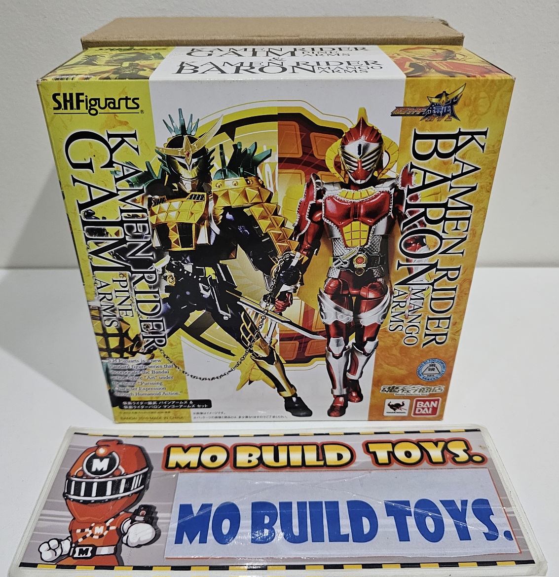 Shf Figuarts kamen Gaim Baron Mango Arms & Gaim Pine Arms จาก Kamen Rider Gaim | Shopee Thailand