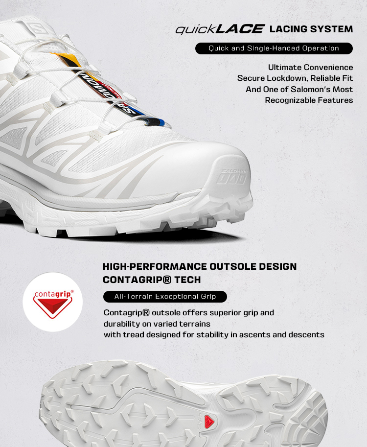 SALOMON XT-6 Unisex Sneakers รองเท้าผ้าใบยูนิเซ็กซ์ L47737700 Official ...