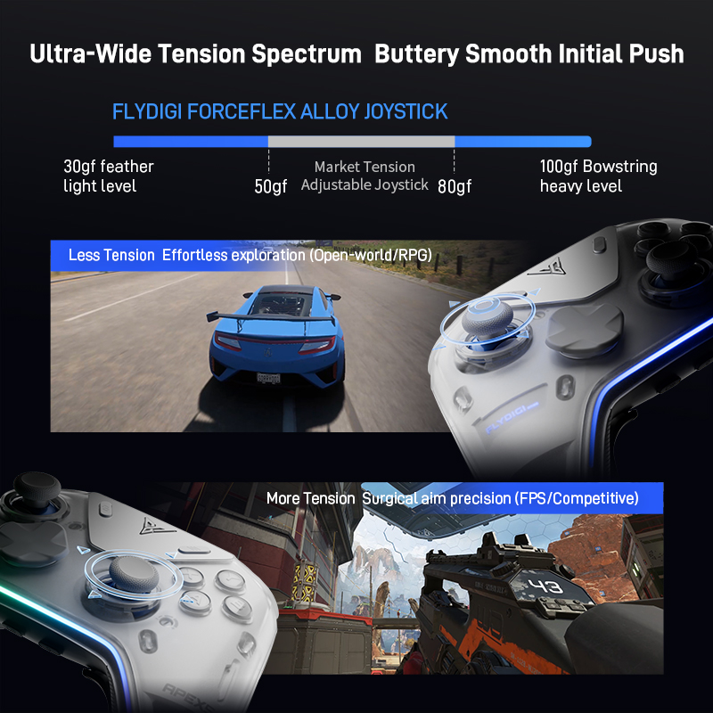 [ประกันศูนย์ไทย] จอยเกม Flydigi Apex5 จอยเกมส์ joy controller จอยเกมส์ ...