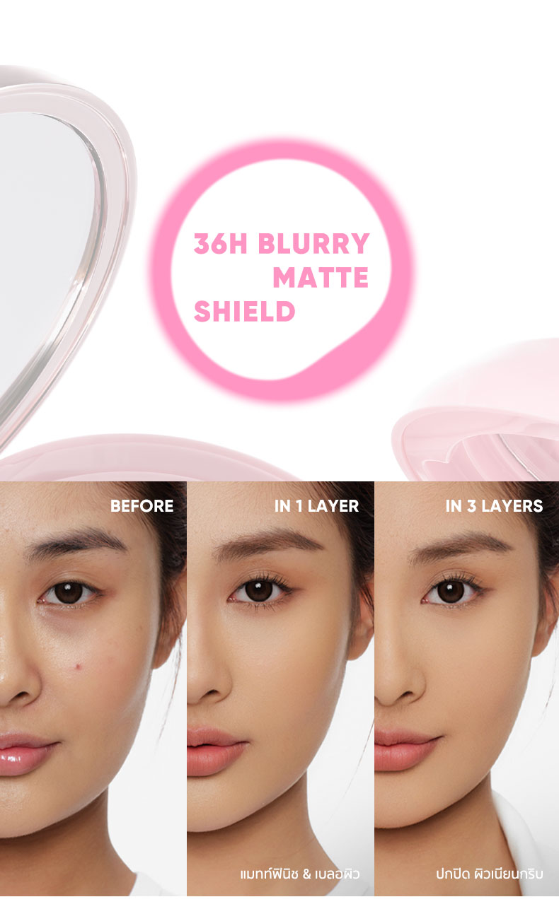 [NEW]JUDYDOLL PEACH SKIN MATTE 2-WAY CAKE SPF50+ PA+++ จูดี้ดอล พีช ส ...
