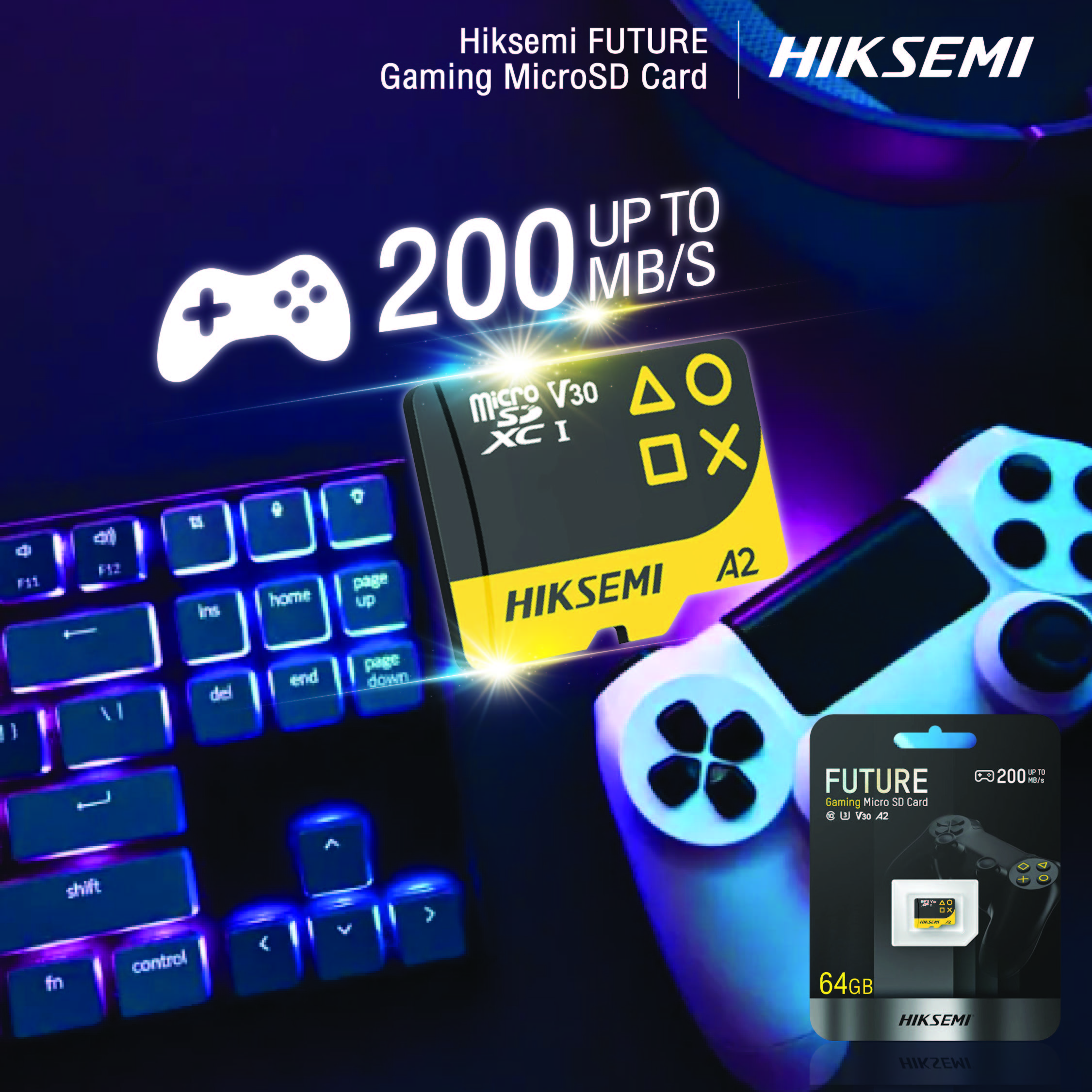 (สินค้าใหม่) Micro SD รุ่น HS-TF-G3 128GB FUTURE G3 Gaming Card ...