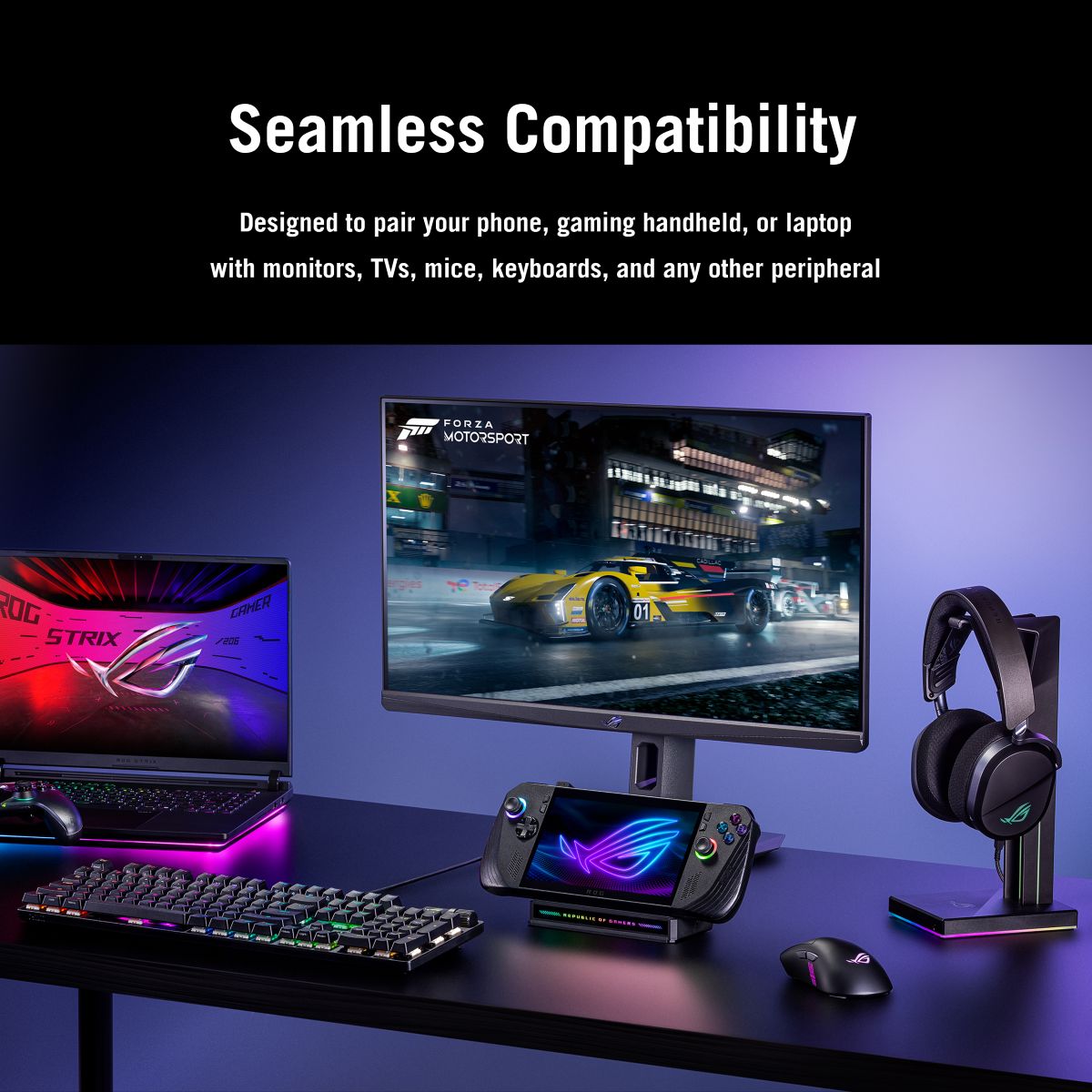ASUS ROG Bulwark Dock (2025) DG300 | Shopee Thailand