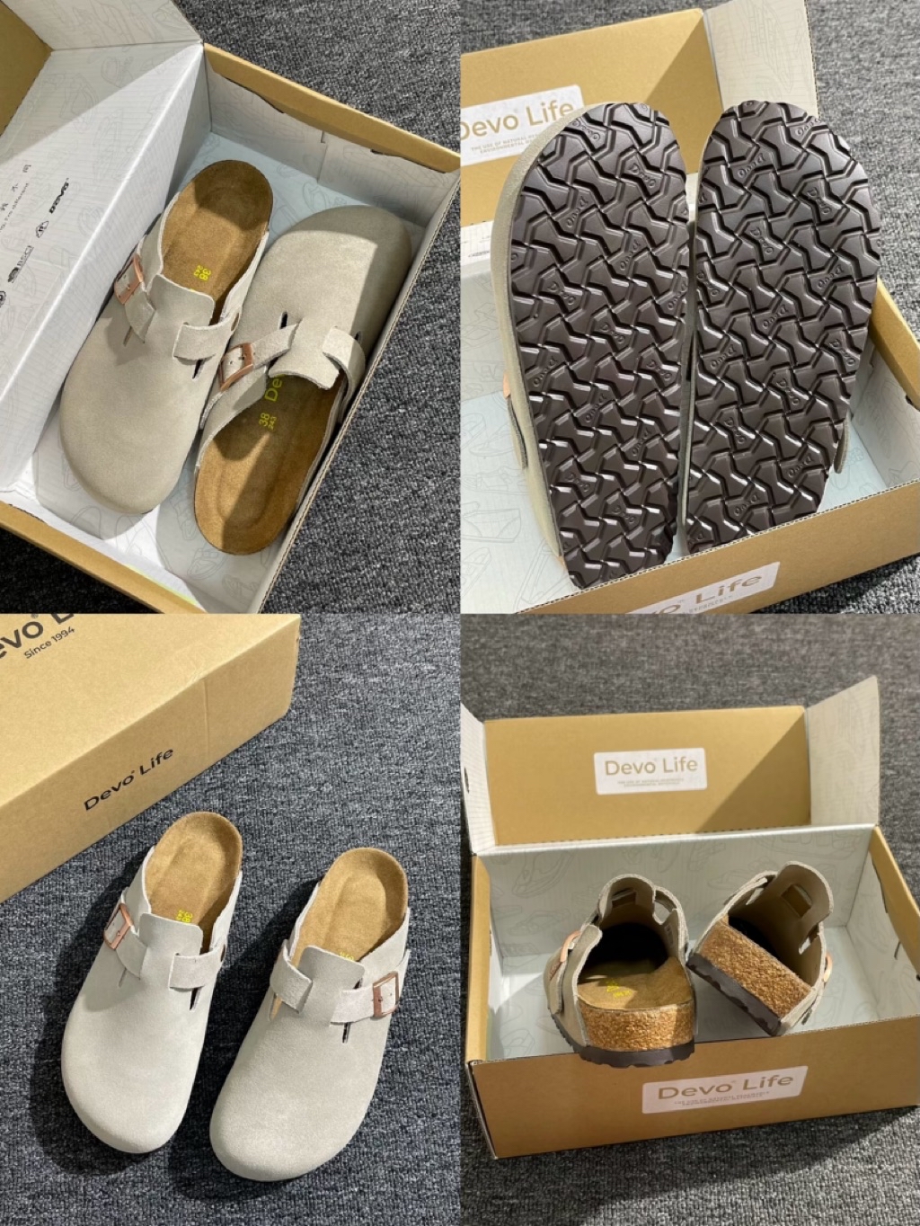 Devo Life รองเท้าหนัง Boston Shoes แท้จากOfficial 🤎 | Shopee Thailand