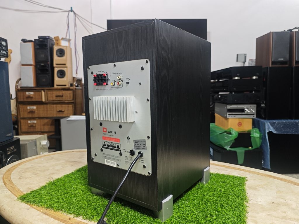 JBL SUB 138 active subwoofer มือสอง ลำโพง subwoofer มือสองจากอเมริกา ...