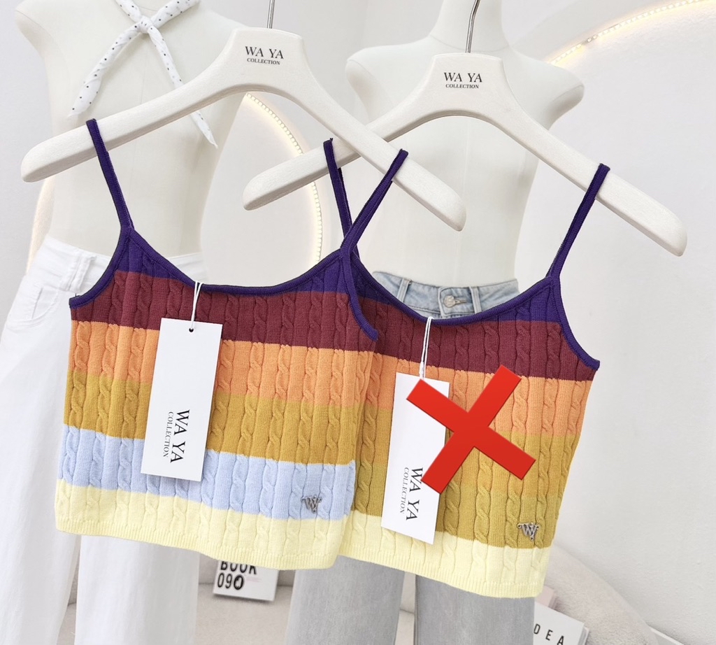 #Waya สายเดี่ยวสายใจ ตัวนี้เบยจ้า งานไหมพรมนำเข้าแต่งอะไหล่waya สวยยืด ...