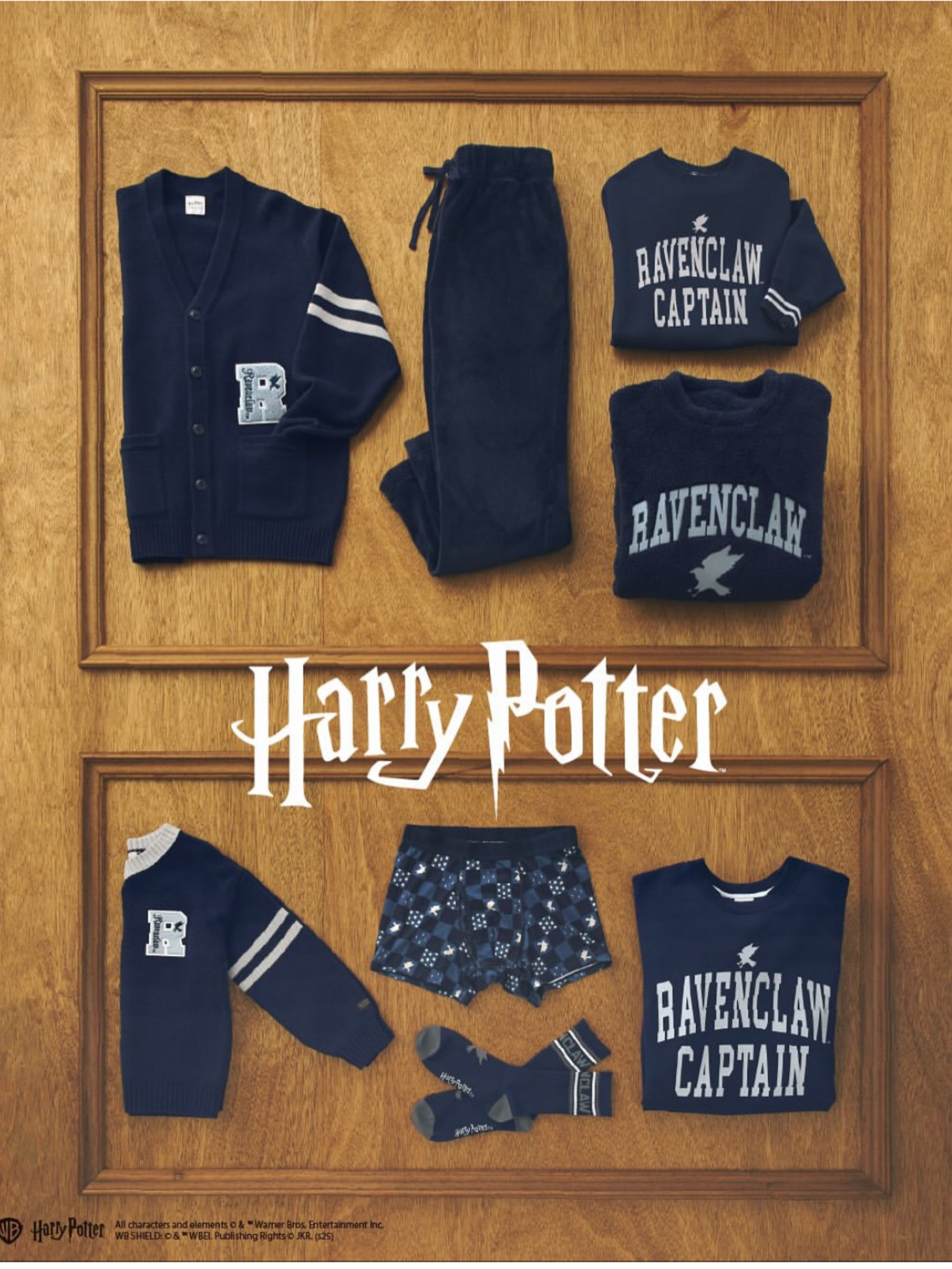 GU x Harry Potter คอลเลกชันใหม่ 2025🧙‍♂️แฟชั่น 4 บ้าน เสื้อสเวตเตอร์ ...