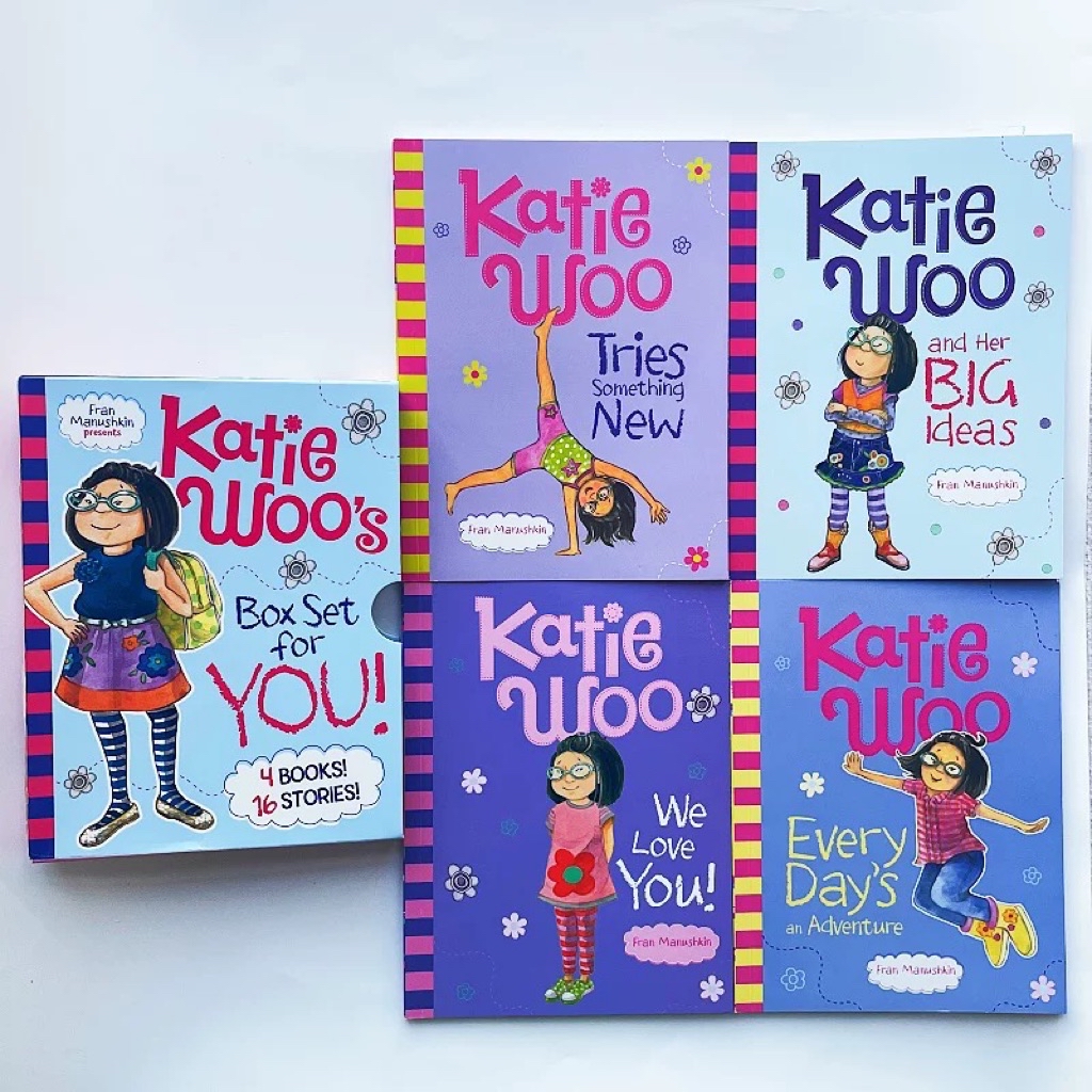Katie Woo 4-Book Box Set ชุดนิทานภาษาอังกฤษสำหรับเด็ก 4 เล่ม (16 ...