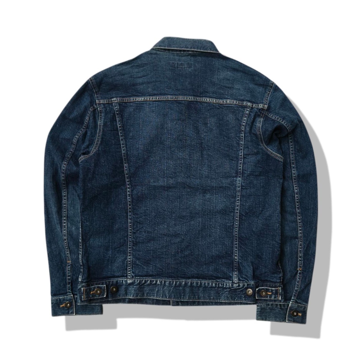 Uniqlo 2 Pockets Denim Jacket(XL) รอบอก 44” | Shopee Thailand