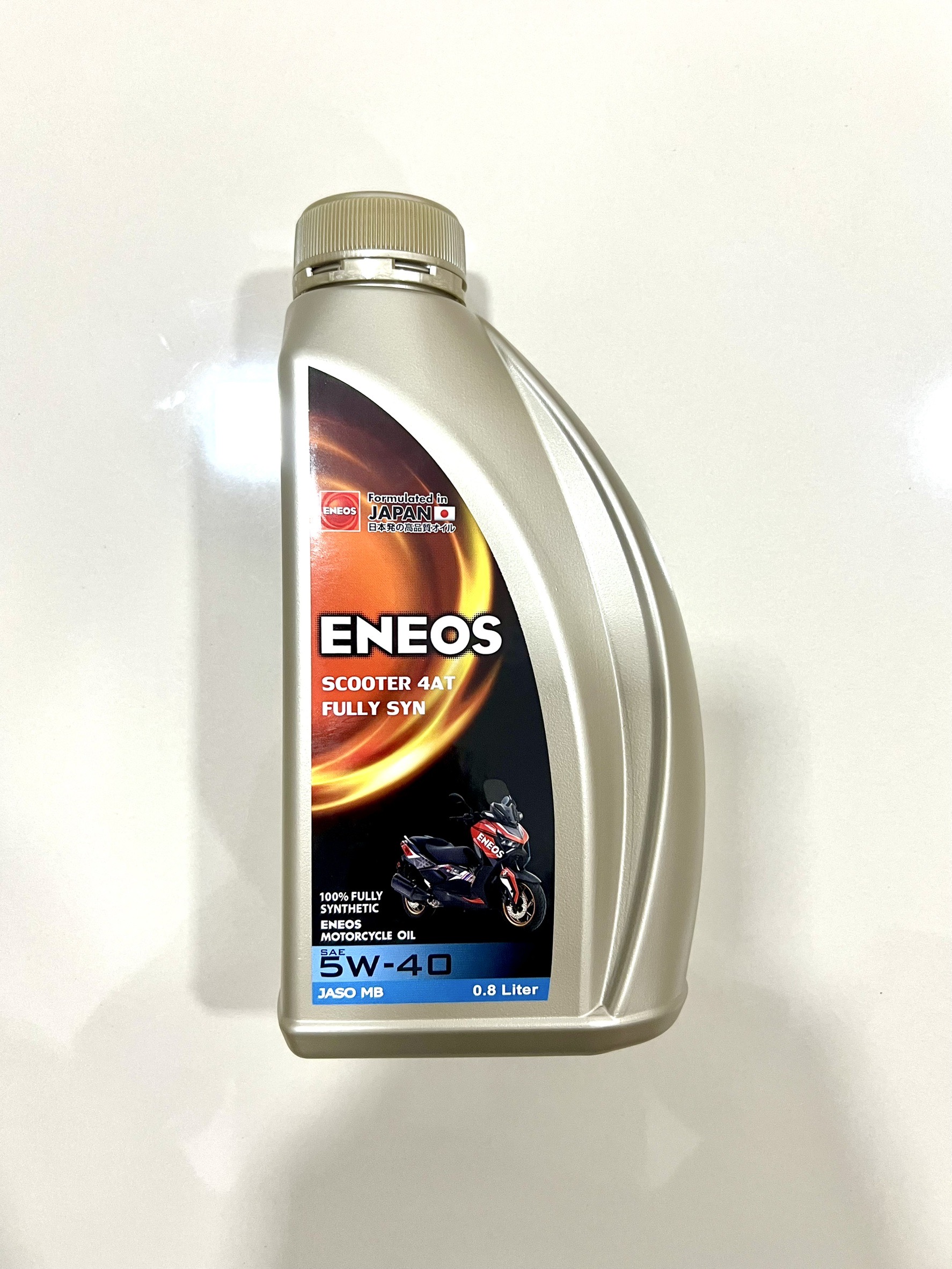 ENEOS SCOOTER 4AT FULLY SYN 5W-40 น้ำมันมอเตอร์ไซด์ สังเคราะห์แท้ 100% ...