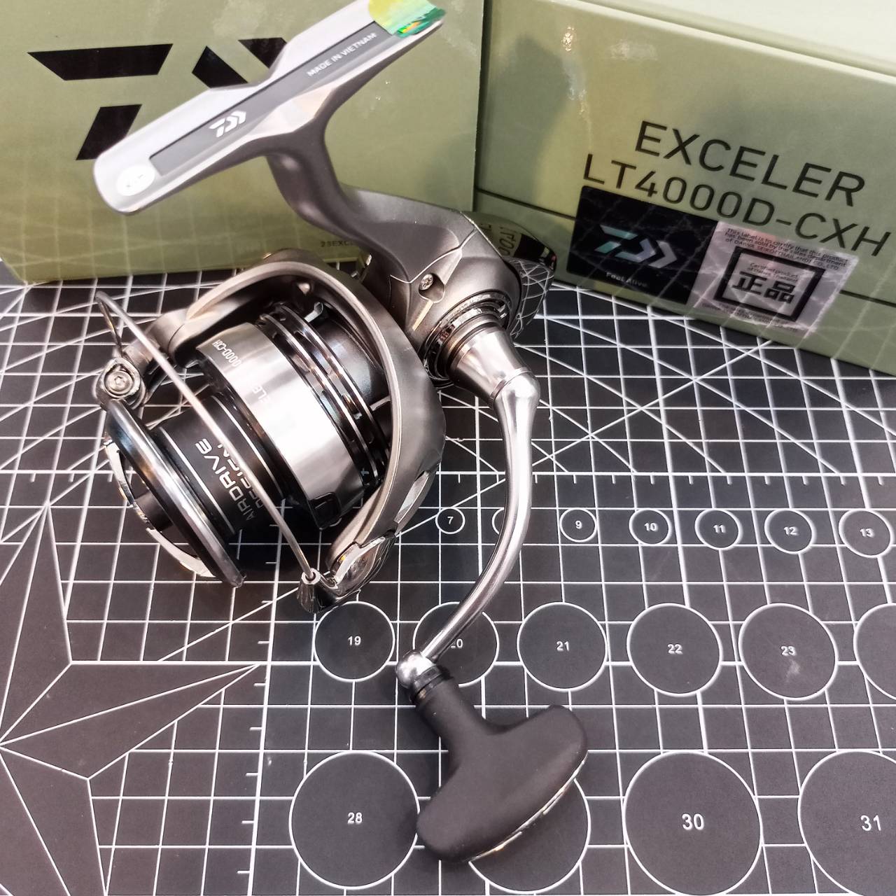 รอกสปิน Daiwa Exceler รุ่นปีใหม่ล่าสุด (เบอร์3000-6000) ลูกปืน5ตลับ ...