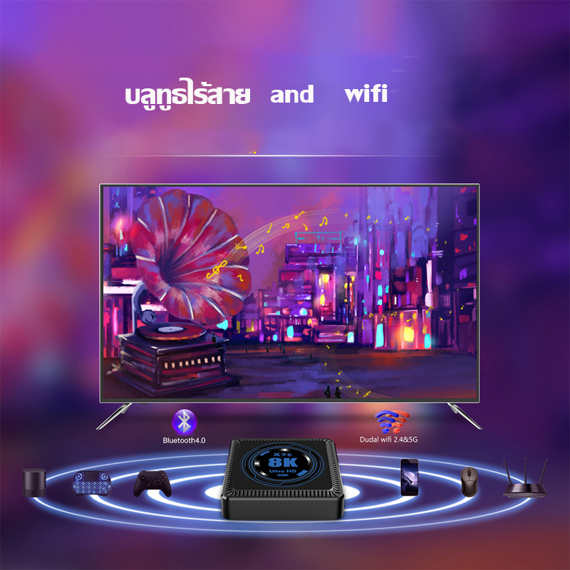 monomax Netflix 8G+256G 2025รุ่นล่าสุด กล่อง android tv box ติดตั้ง ...