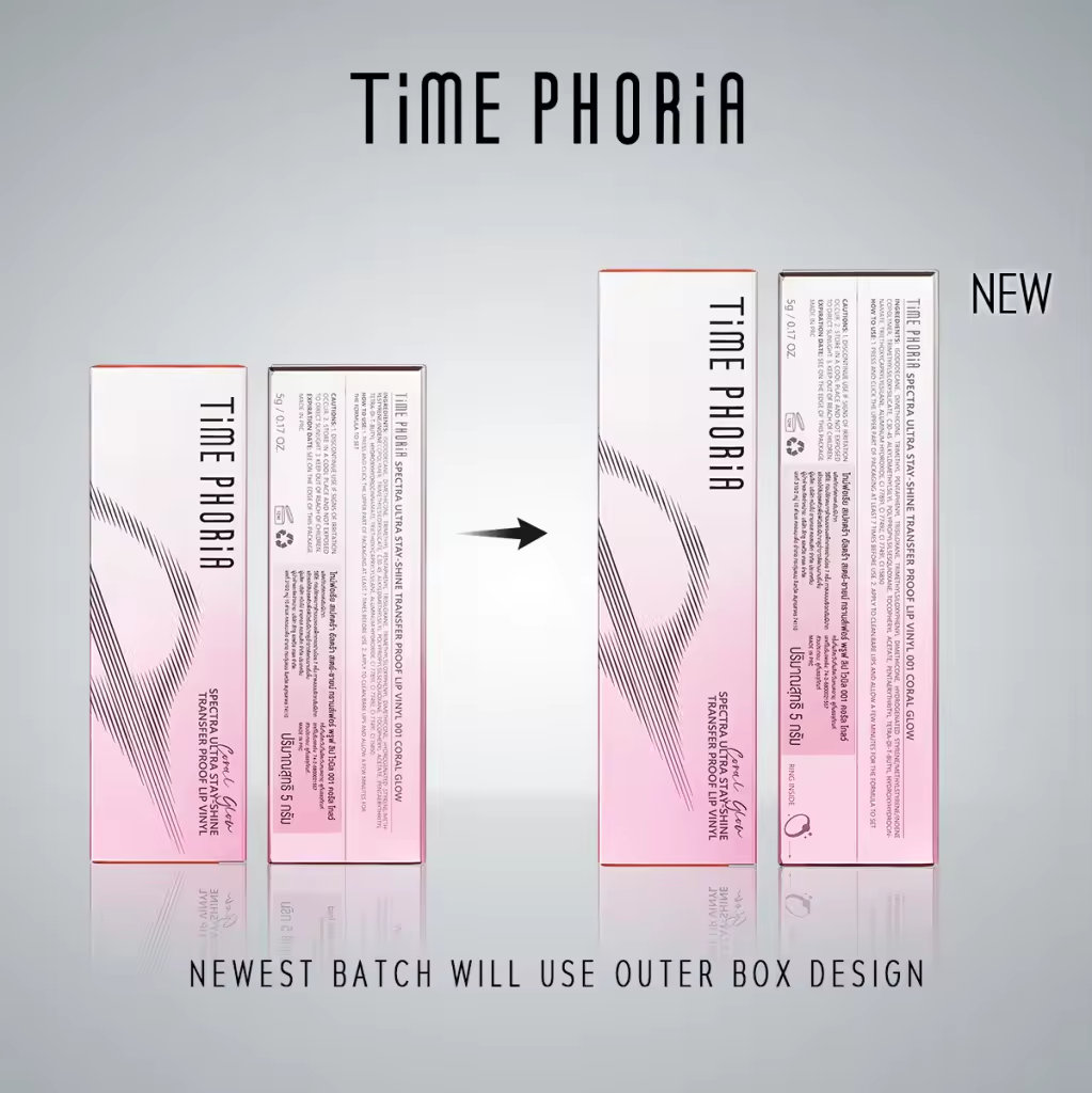 Time Phoria Spectra Ultra Stay-Shine Transfer Proof Lip Vinyl ลิป | Shopee Thailand