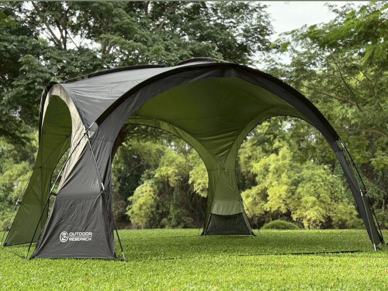 K2 PARABOLA DOME TARP ทาร์ปโดม กันฝนกันแดด เคลือบPU10000 mm. กันฝน กัน ...