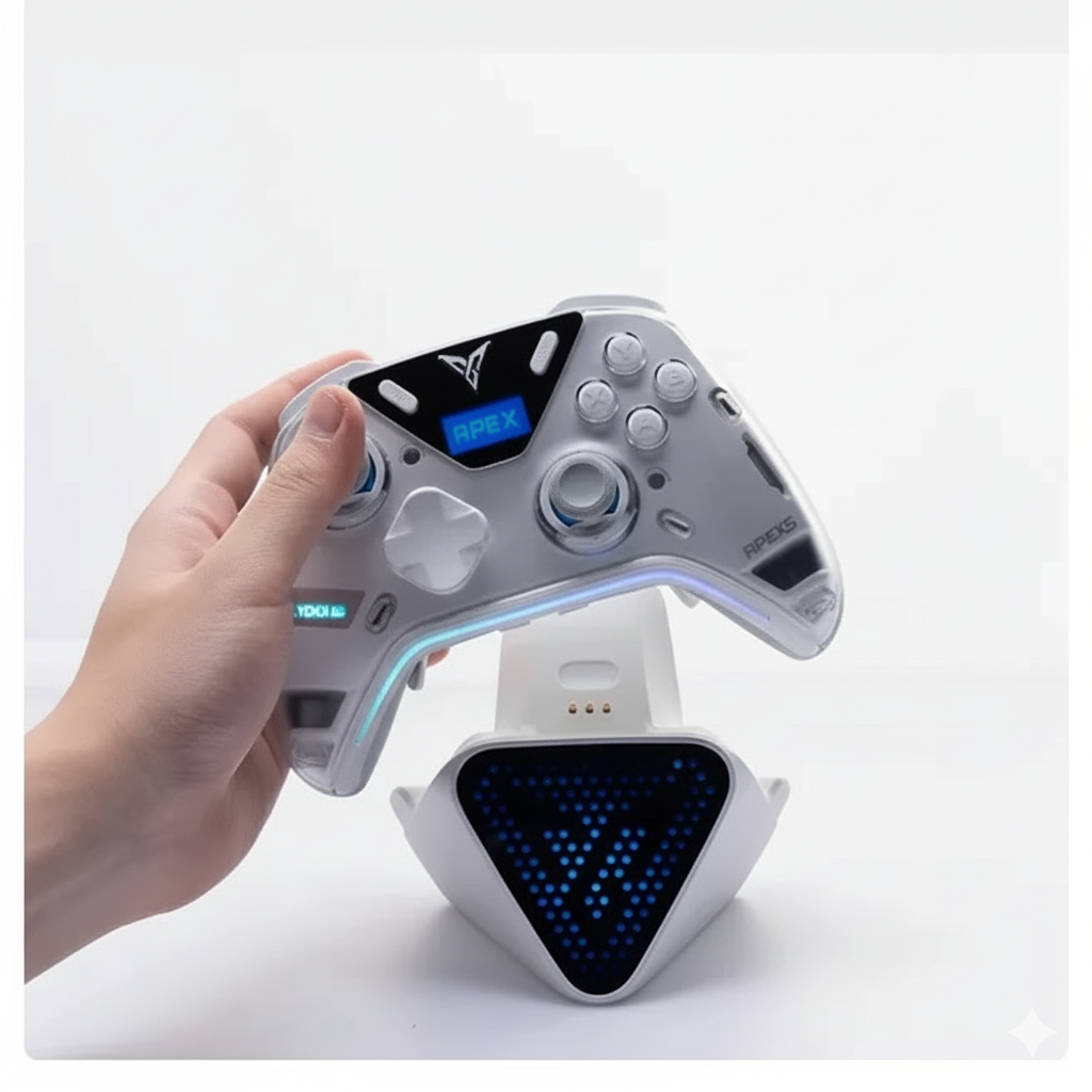 (ประกันศูนย์ไทย) Flydigi Charger Dock แท่นชาร์จจอยเกมส์ Flydigi APEX / Vader Series แท่นวางจอย ...