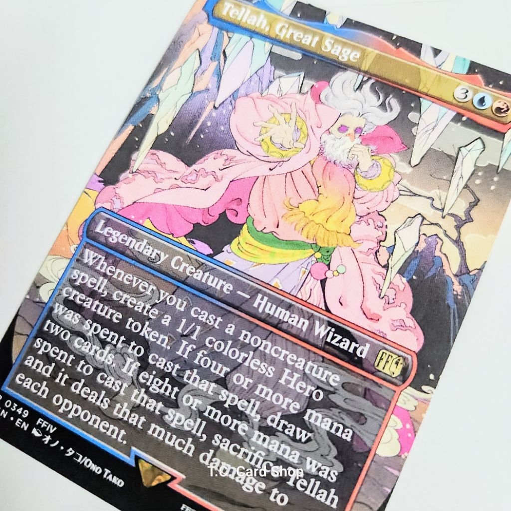 Tellah, Great Sage (Borderless) R0349 FFIV (Goldstamp) - Final Fantasy ...