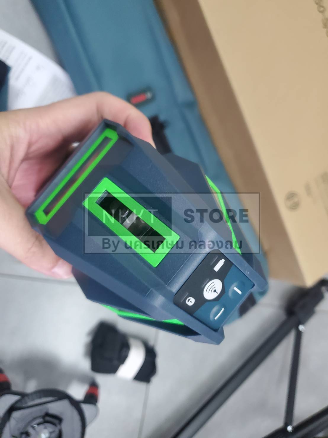 🌟 Bosch GLL50-15XG + BT150 เลเซอร์รอบตัว แสงเขียว พร้อมขาตั้งเตี้ย/สูง ...