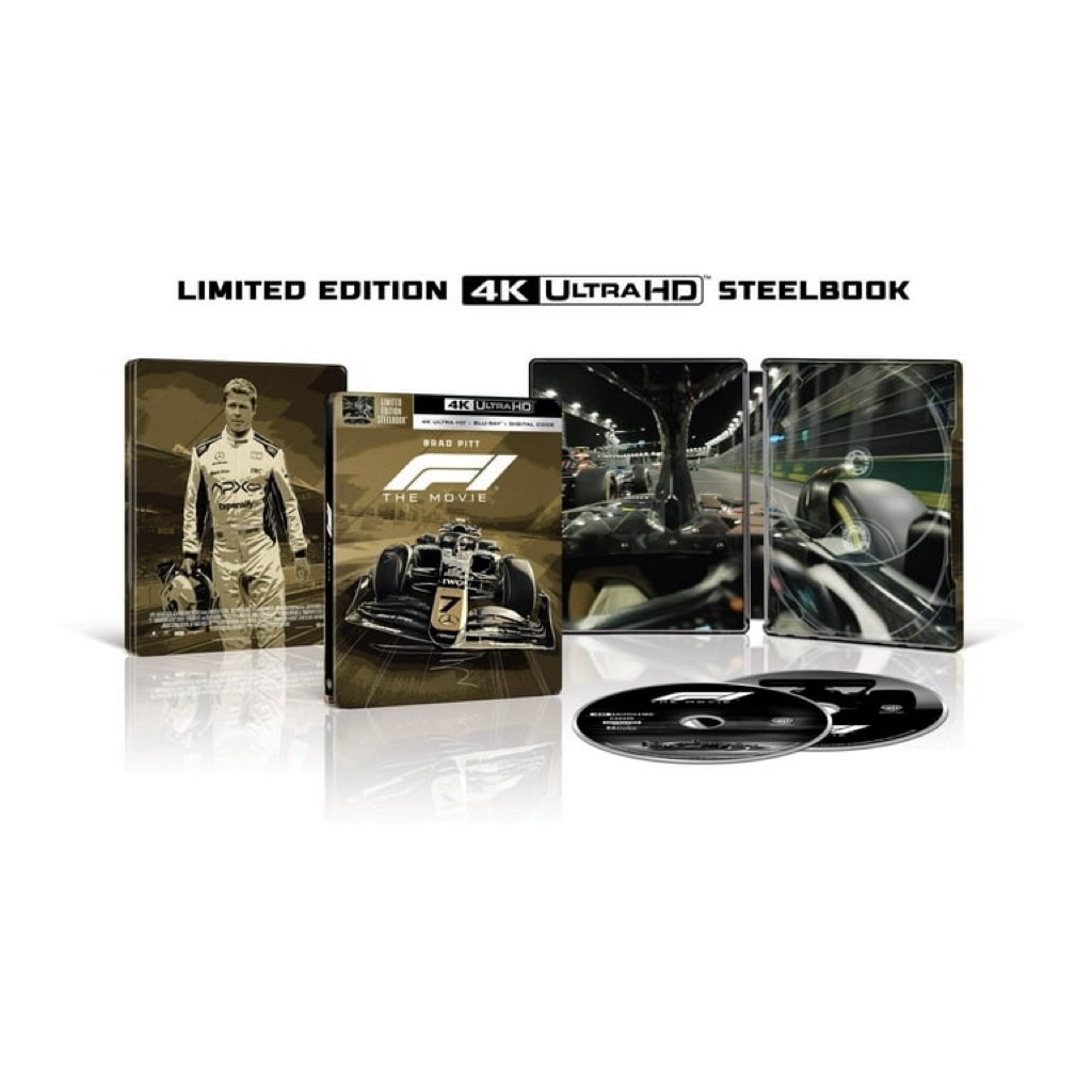 [Pre-Order] F1 The Movie (SteelBook / 4K Ultra HD / Blu-ray / DVD) แท้ ...