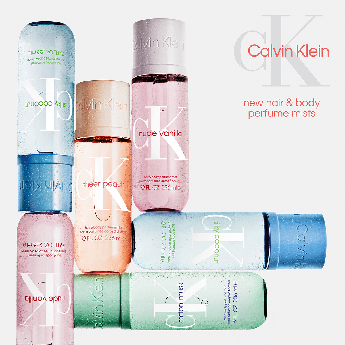 Calvin Klein CK Hair & Body Perfume Mist 236ml - Nude Vanilla | Warm ...