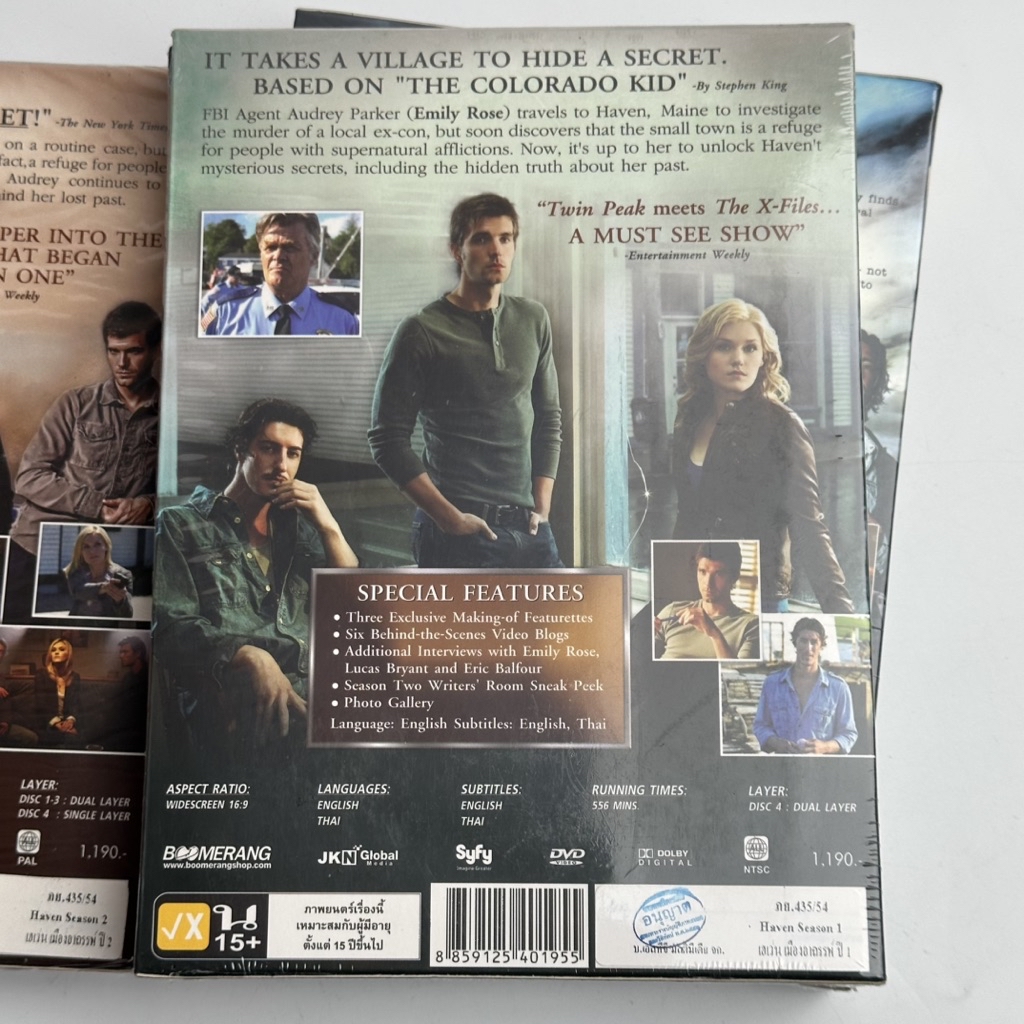DVD ดีวีดี HAVEN BASED ON THE COLORADO KID' BY STEPHEN KING 3 box ไทย ...