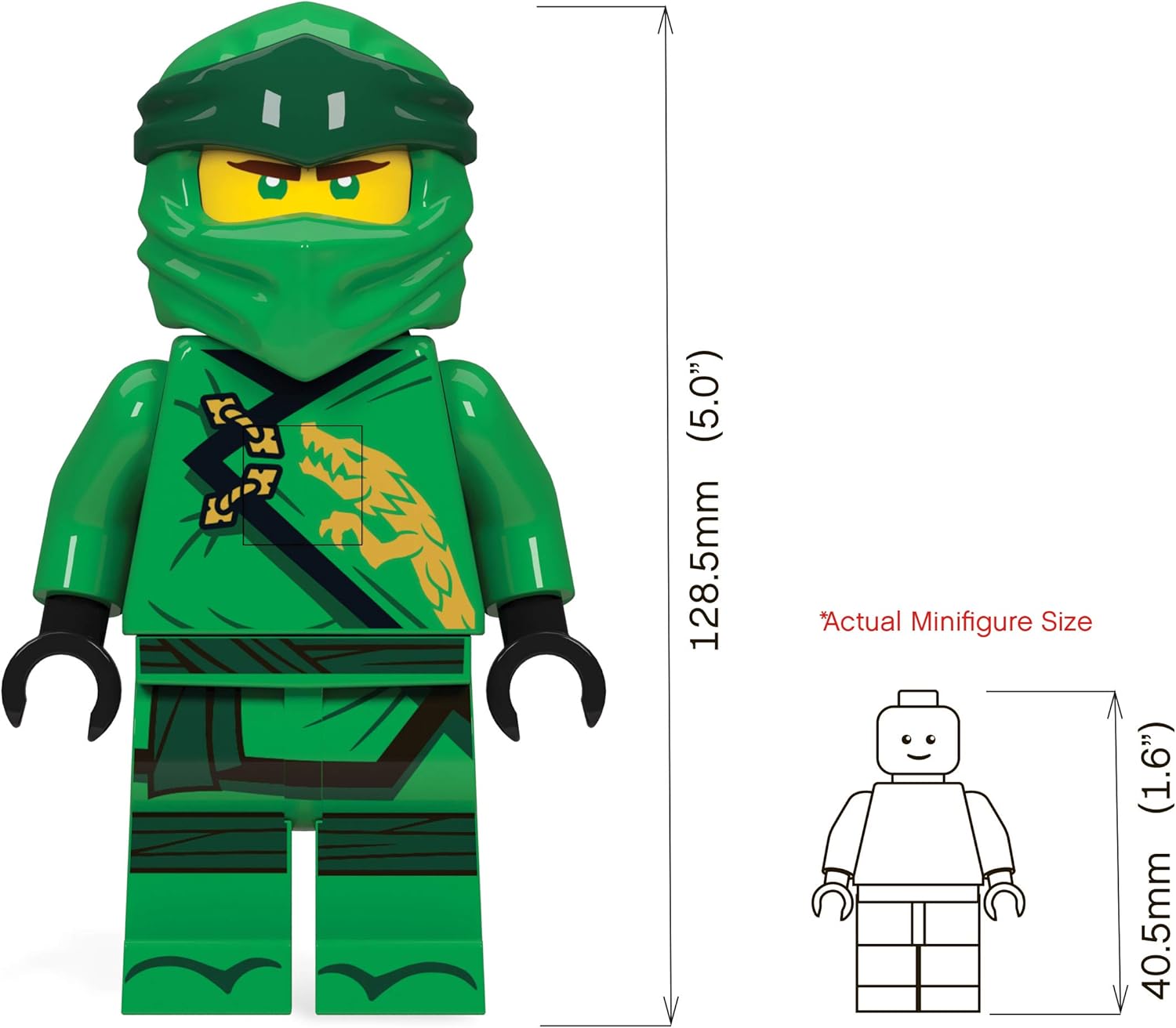 LEGO TORCH โมเดลไฟฉาย เลโก้ นินจาโก Ninjago LLOYD (สูง 5 นิ้ว) ของแท้ ...