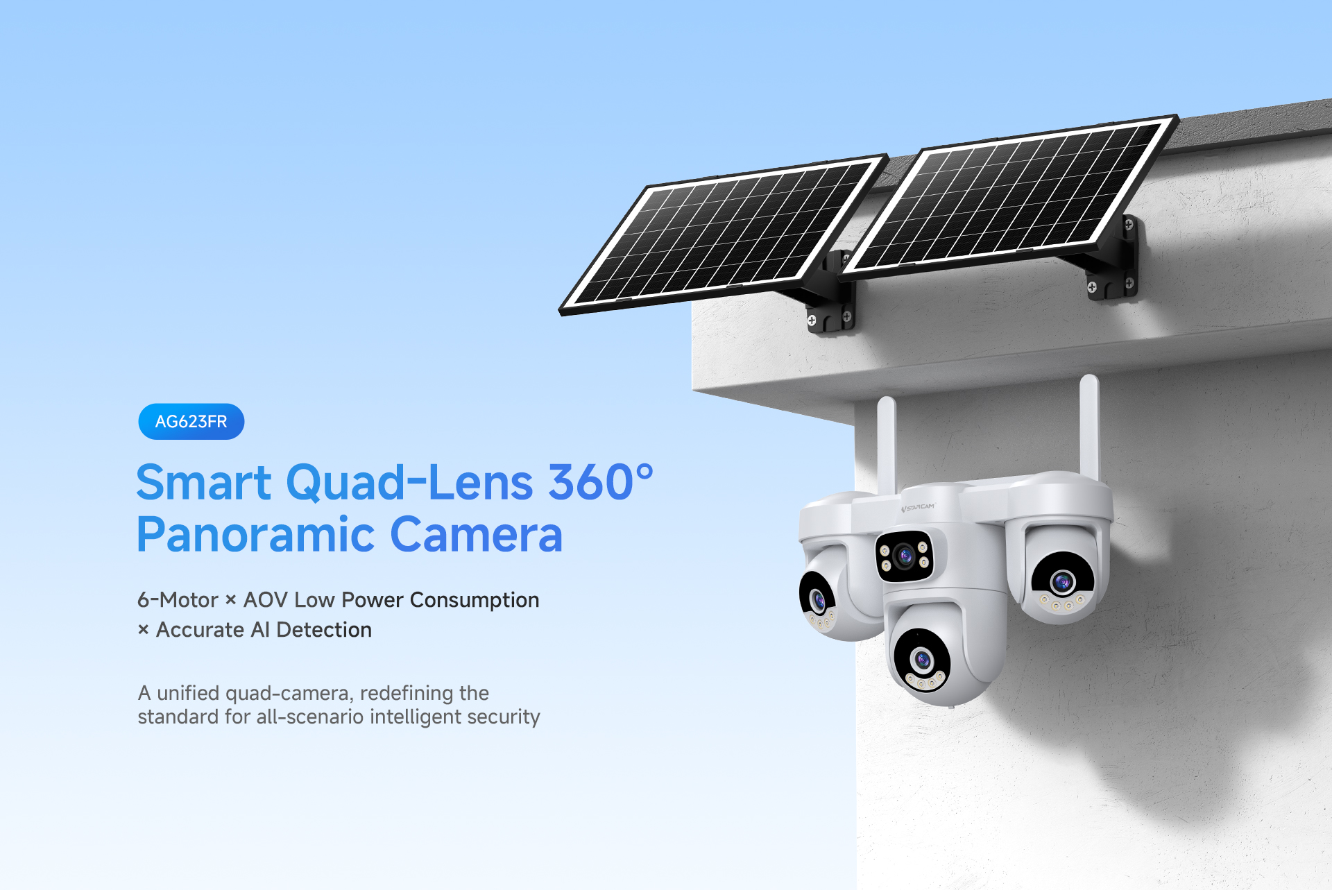 VSTARCAM AG623FR AOV Solar camera 1080P X4 4G iP Camera กล้องวงจรปิดไร้ ...