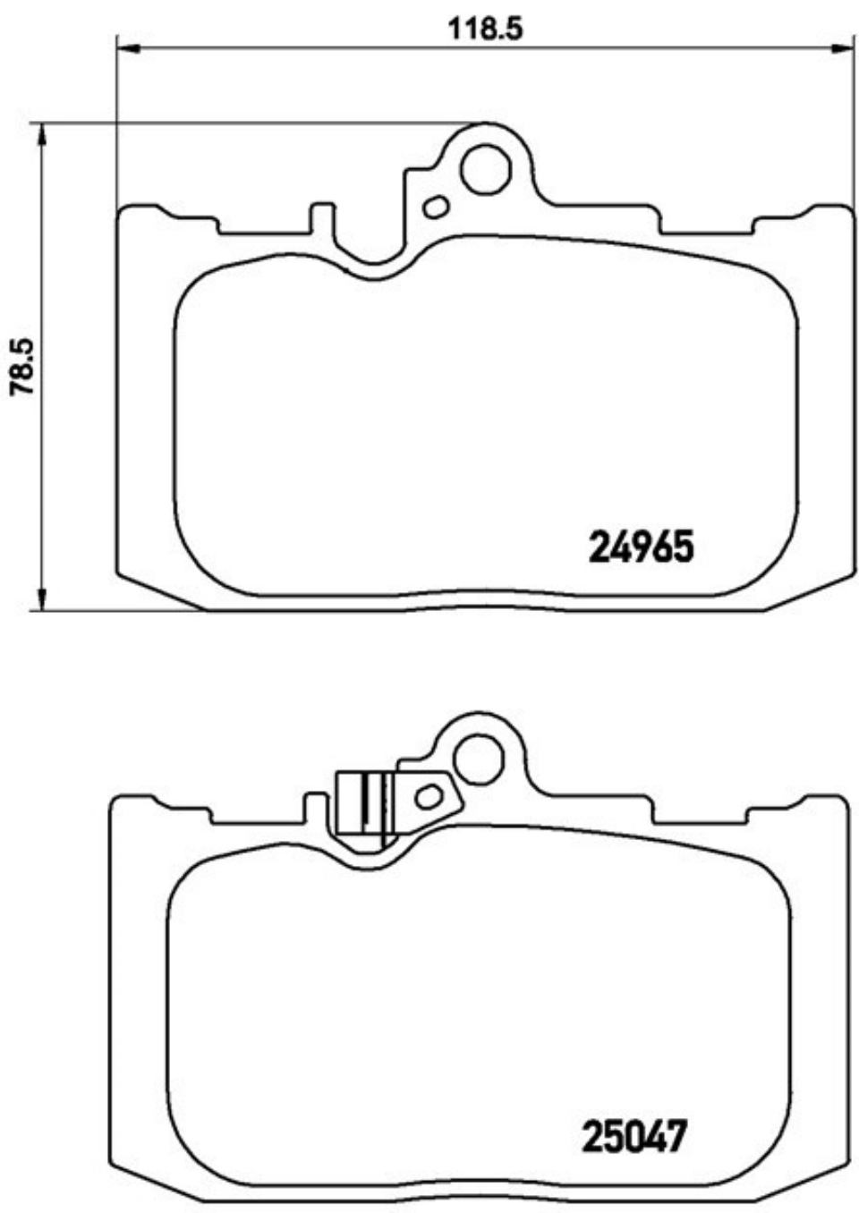 Rokbul ผ้าดิสเบรคหน้า LEXUS IS250 08 3GR-FE เล็กซัส LS430 00-on, 3UZ ...