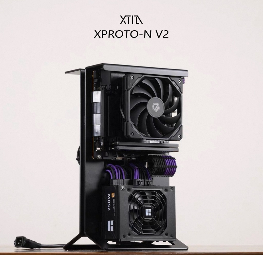 XTIA XPROTO N V2 ITX ( CASE ITX ) | Shopee Thailand
