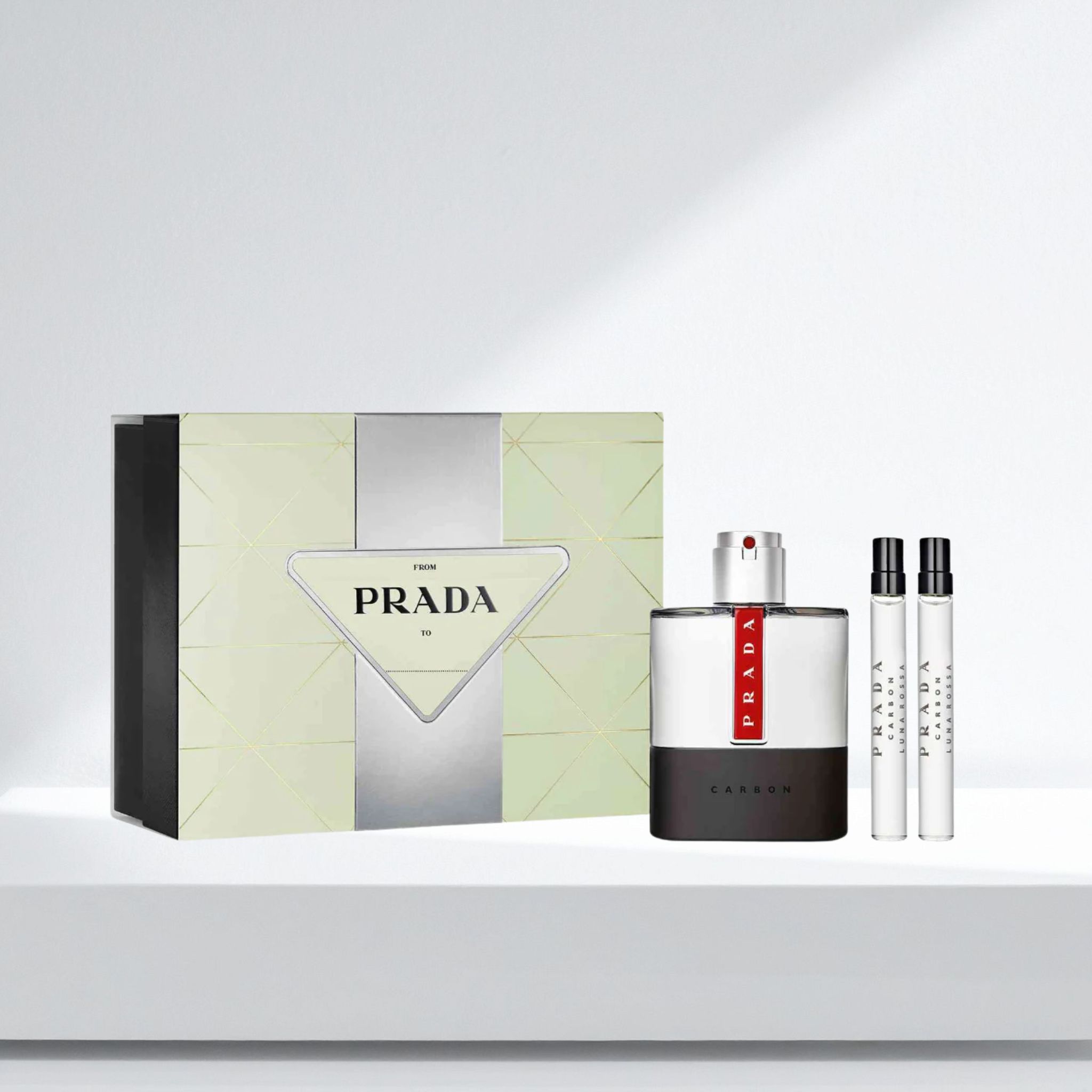 Prada luna rossa carbon GIFT SET EDT 100 ml + EDT MINI 10 ml | Shopee ...