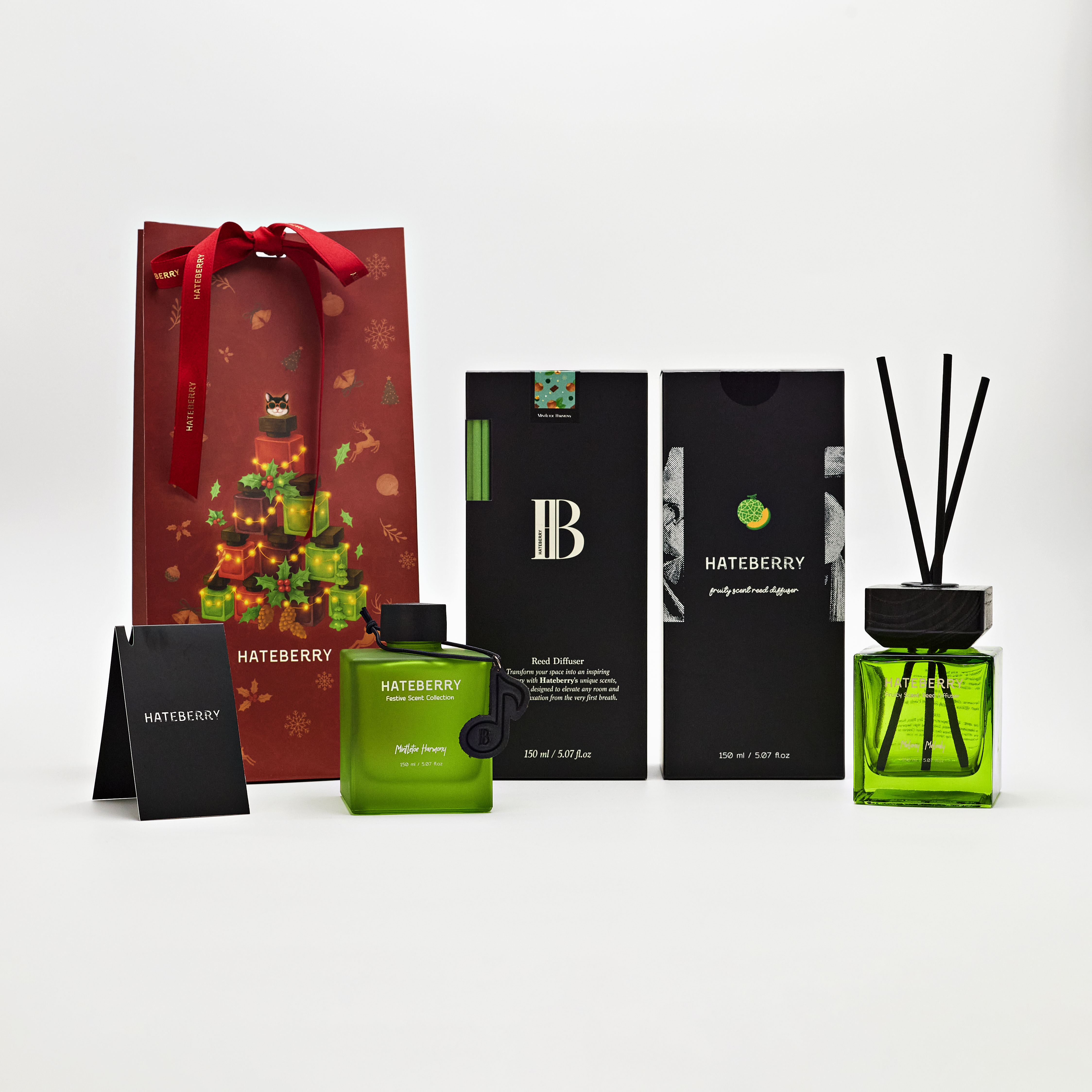 [5 Limited Festive Sets] เซตของขวัญ HATEBERRY SCENT | Shopee Thailand