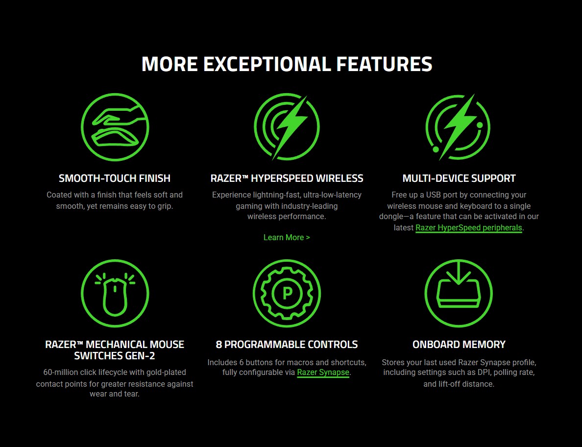 Razer Viper V3 HyperSpeed Wireless Gaming Mouse เมาส์ไร้สาย ประกันศูนย์ ...