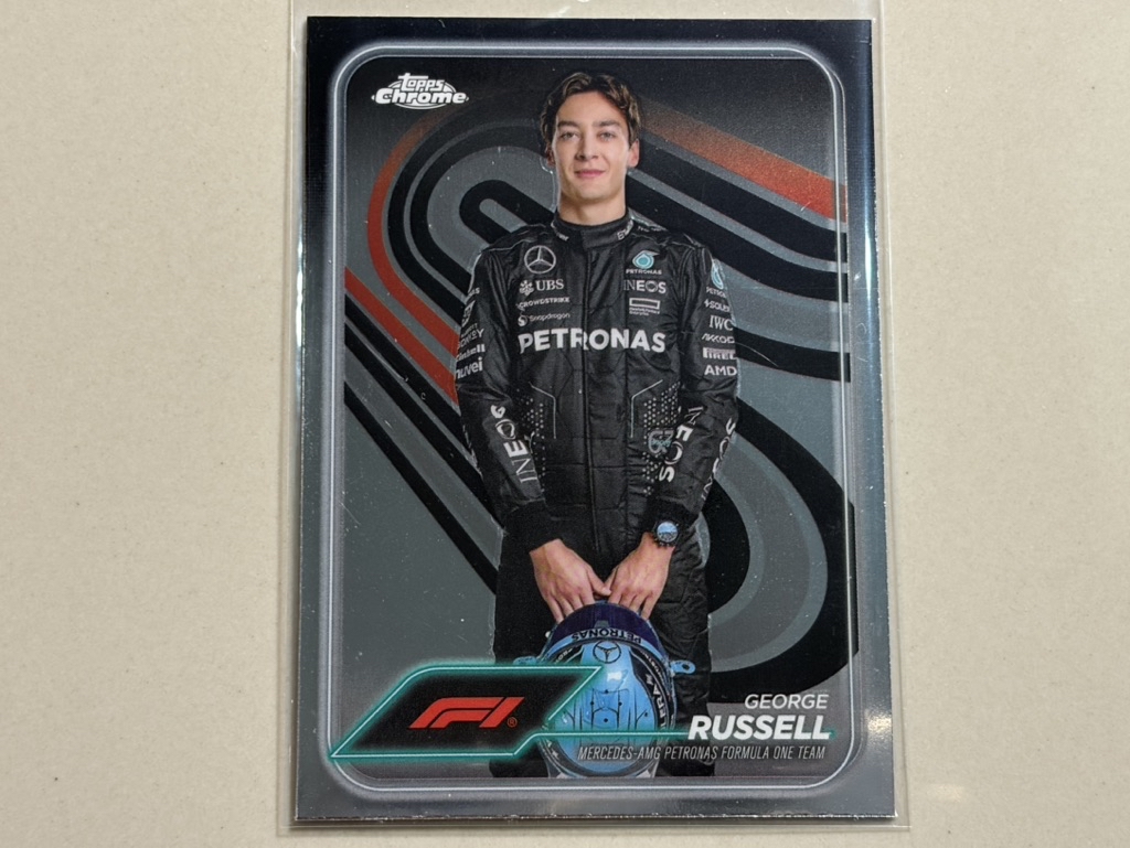 การ์ด 2024 Topps Chrome Formula 1 F1 Portrait Single Card | Shopee Thailand