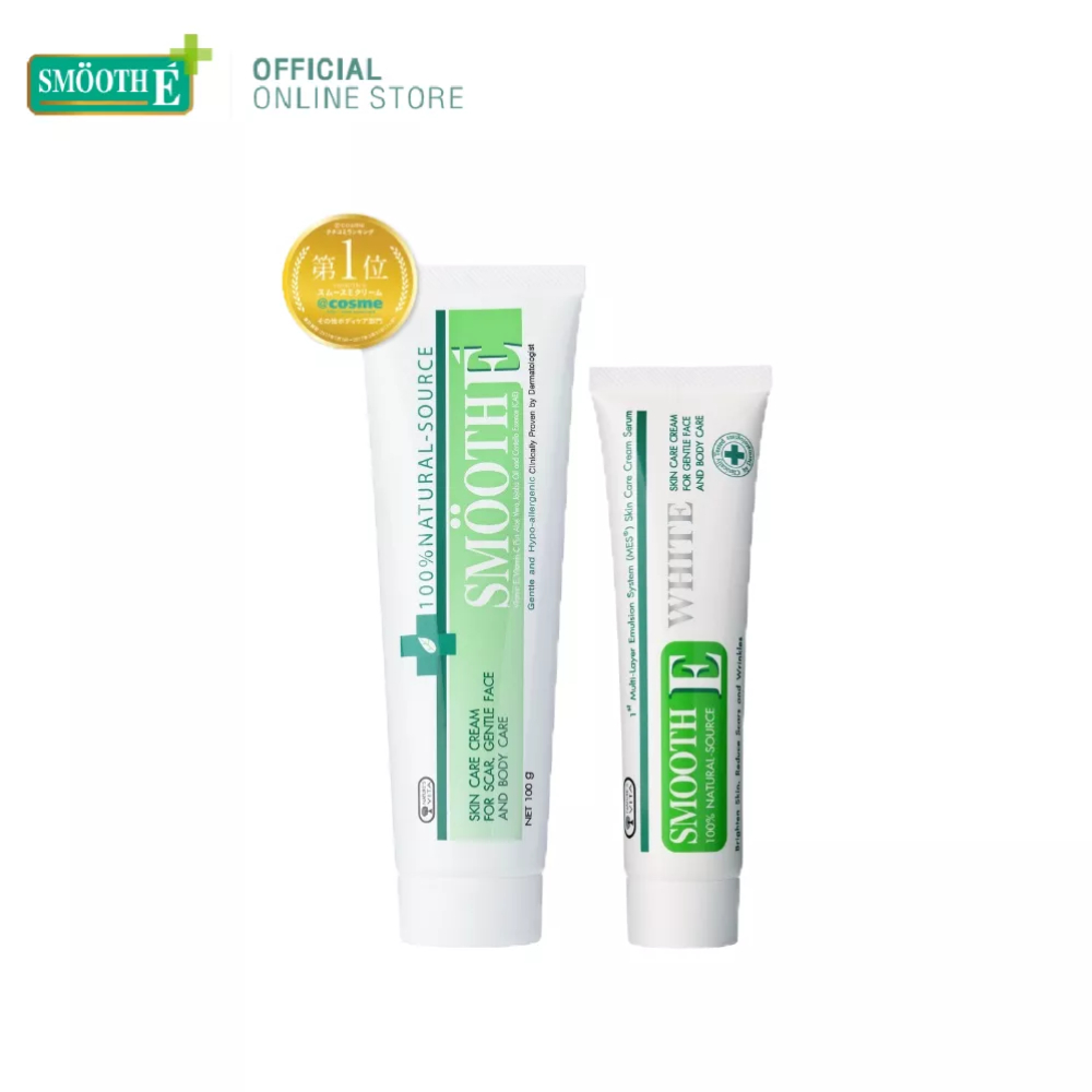 Smooth E Cream No.1 of Cosme in Japan Set Smooth E Cream 100g. + Cream ...