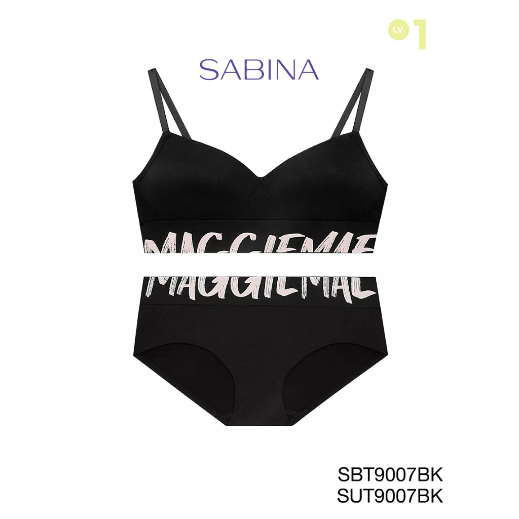 SABINA SOFT & COZY (เซตชุดชั้นใน) ไร้โครง รุ่น MAGGIE MAE รหัส ...