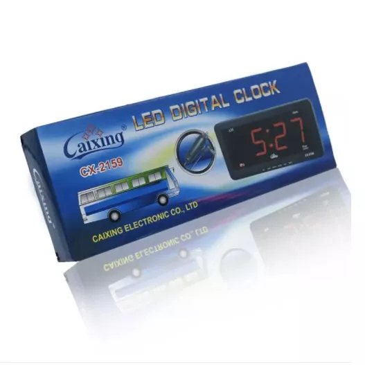 นาฬิกาดิจิตอลLED Caixingของแท้ รุ่นCX-2159 สีแดง สีเขียว นาฬิกาตั้งโต๊ะ ...