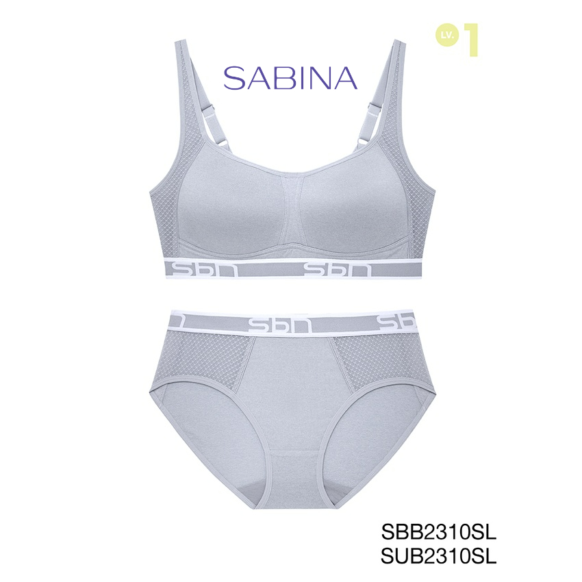 Sabina ซาบีน่า เซ็ตชุดชั้นใน Invisible Wire (ไม่มีโครง) รุ่น Sbn Sport ...