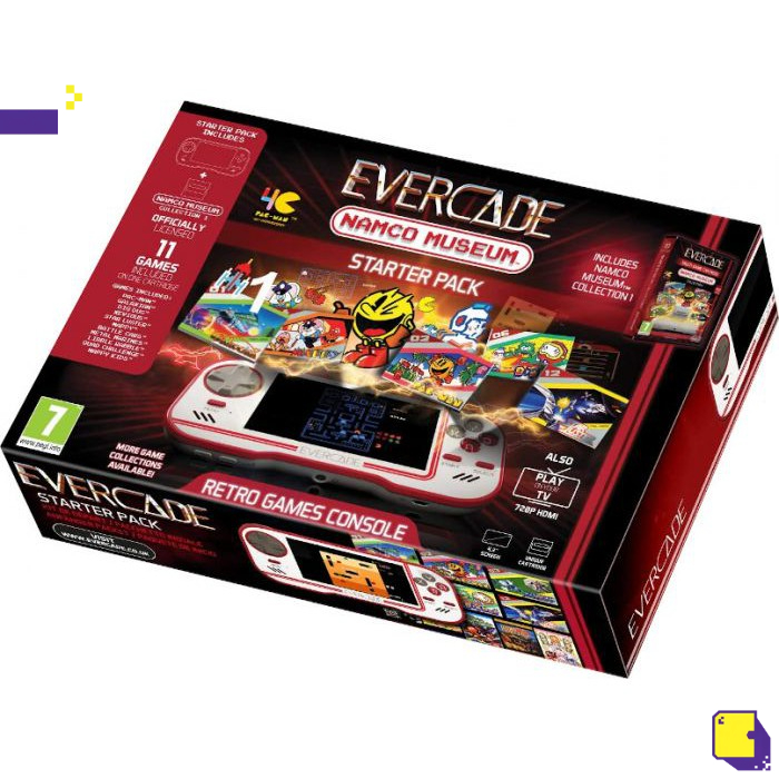EVERCADE NAMCO MUSEUM STARTER PACK (NAMCO CART + PAC-MAN 40 TH ...