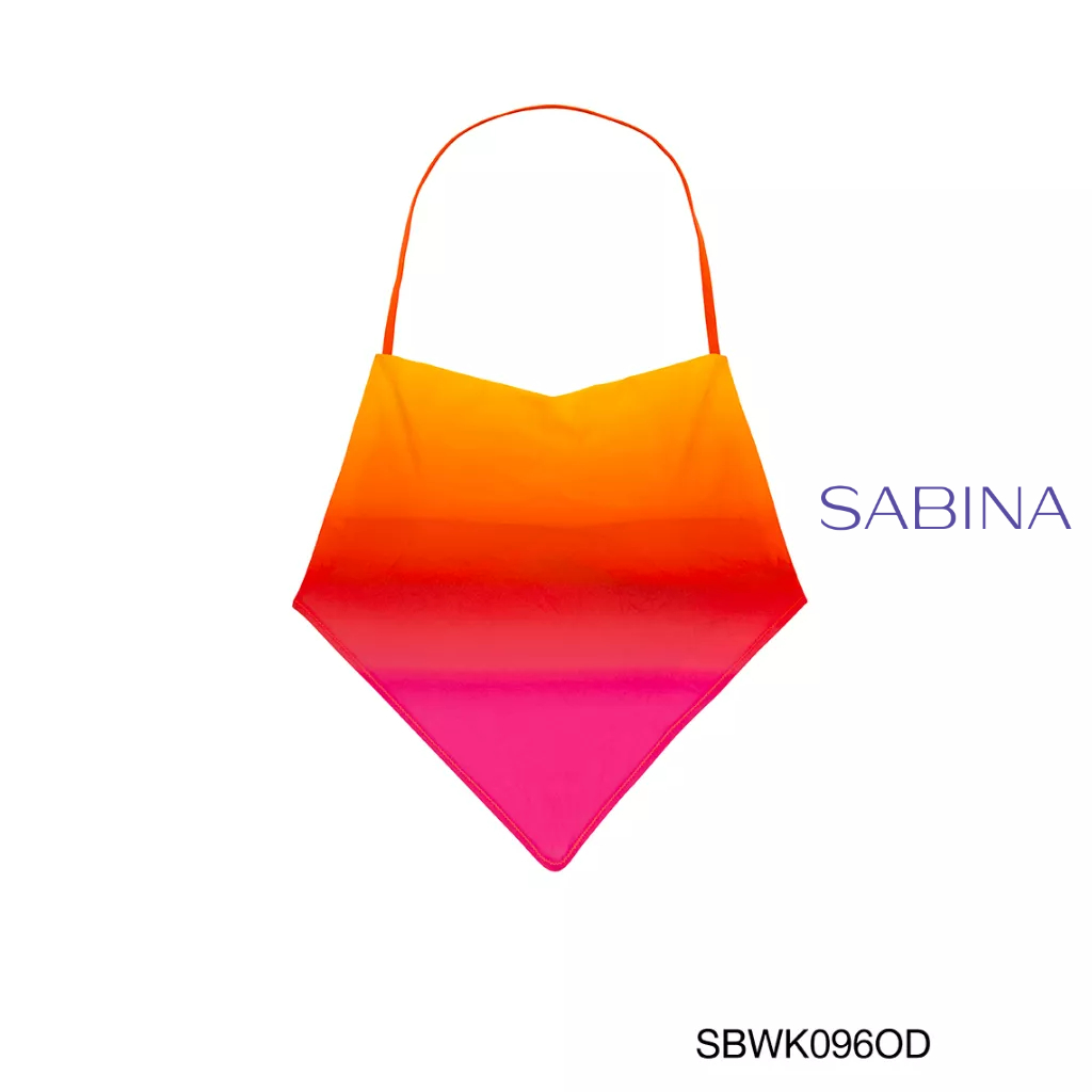 SABINA SWIM S/S 23 เสื้อว่ายน้ำ รหัส SBWK096OD สีส้มเข้ม | Shopee Thailand