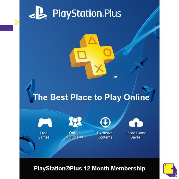 PLAYSTATION NETWORK PSN PLAYSTATION PLUS 12 MONTH MEMBERSHIP CARD ...