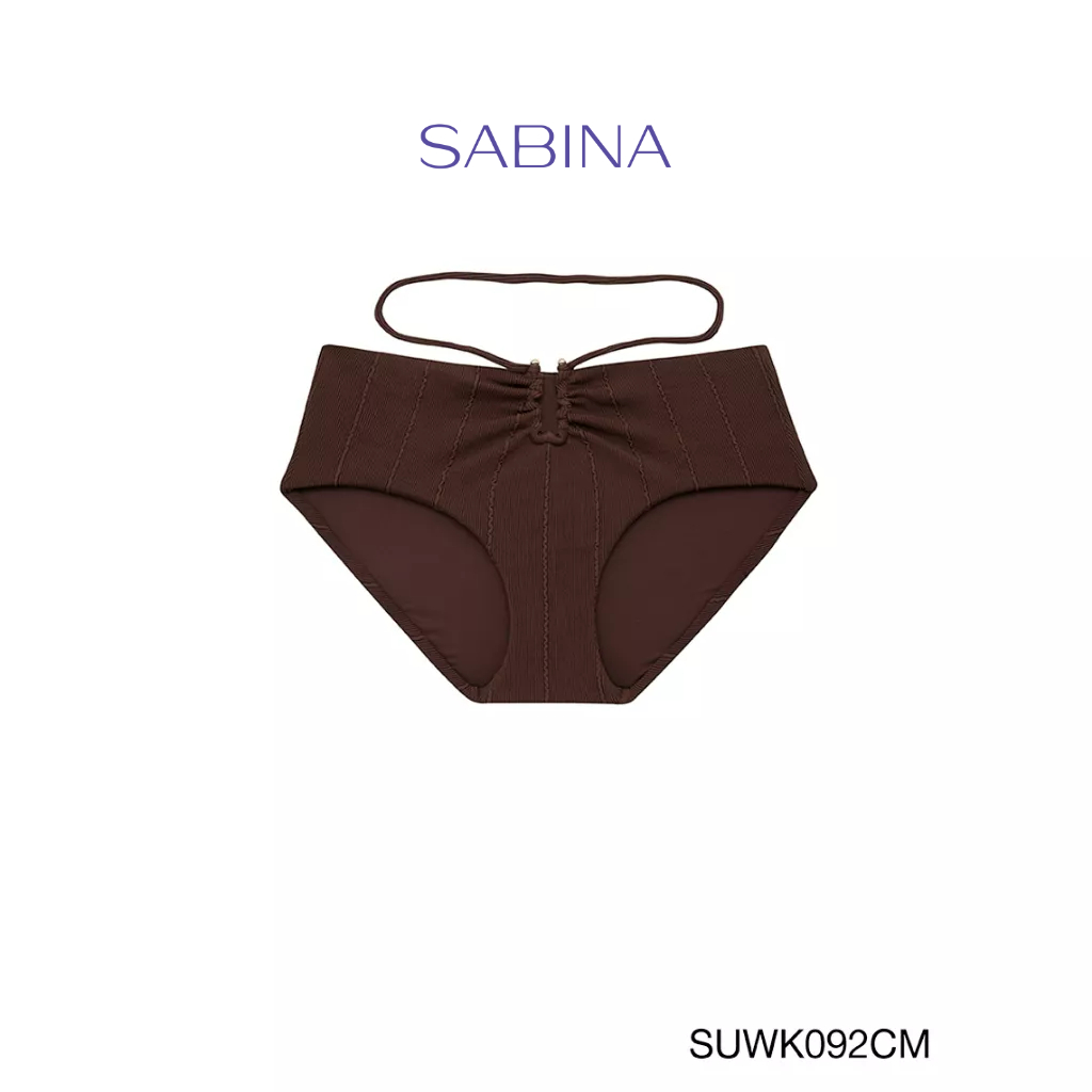 SABINA SWIM S/S 23 กางเกงว่ายน้ำทรงบิกินี่ รหัส SUWK092CM สีช็อคโกแลต ...