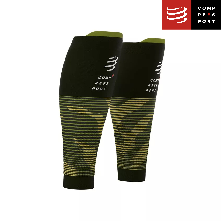 Compressport รัดน่อง ปลอกขา กระชับกล้ามเนื้อ R2 V2 CAMO GREEN SS2020 สี ...