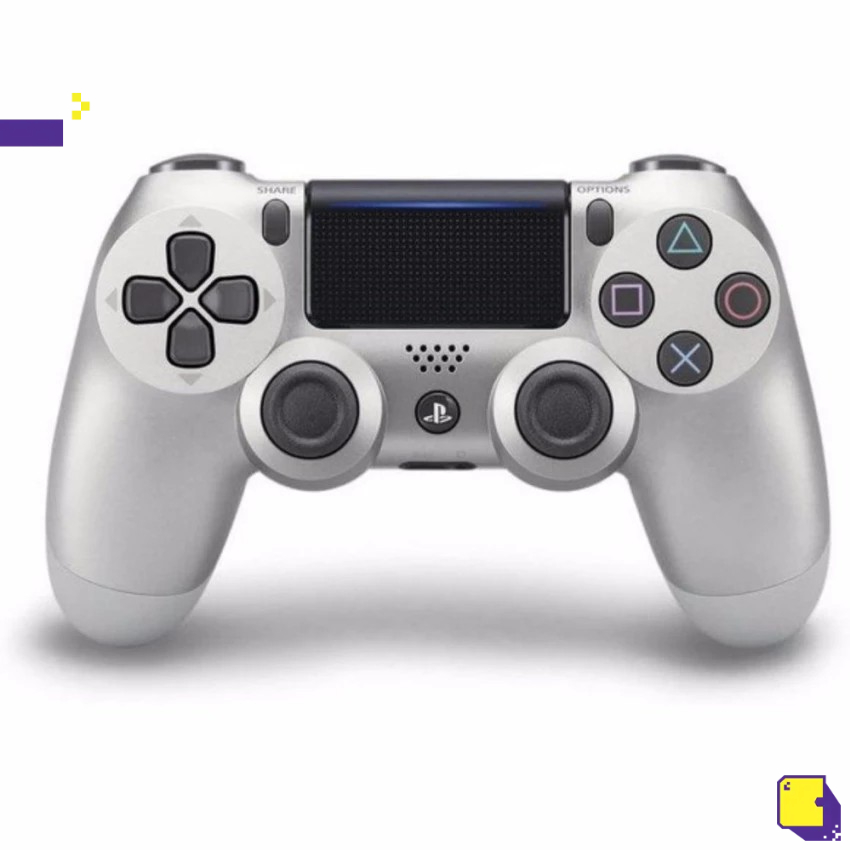 PS4 NEW DUALSHOCK 4 CUH-ZCT2 SERIES (SILVER) (ASIA) | Shopee Thailand