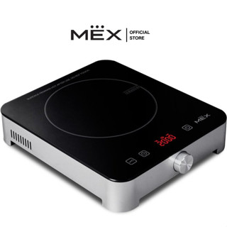 MEX รุ่น PIC11S เตาแม่เหล็กไฟฟ้าแบบตั้งโต๊ะ 1 หัวเตาขนาด 19.6 ซม. (พร้อมหม้อและฝาแก้วปิดหม้อ ...