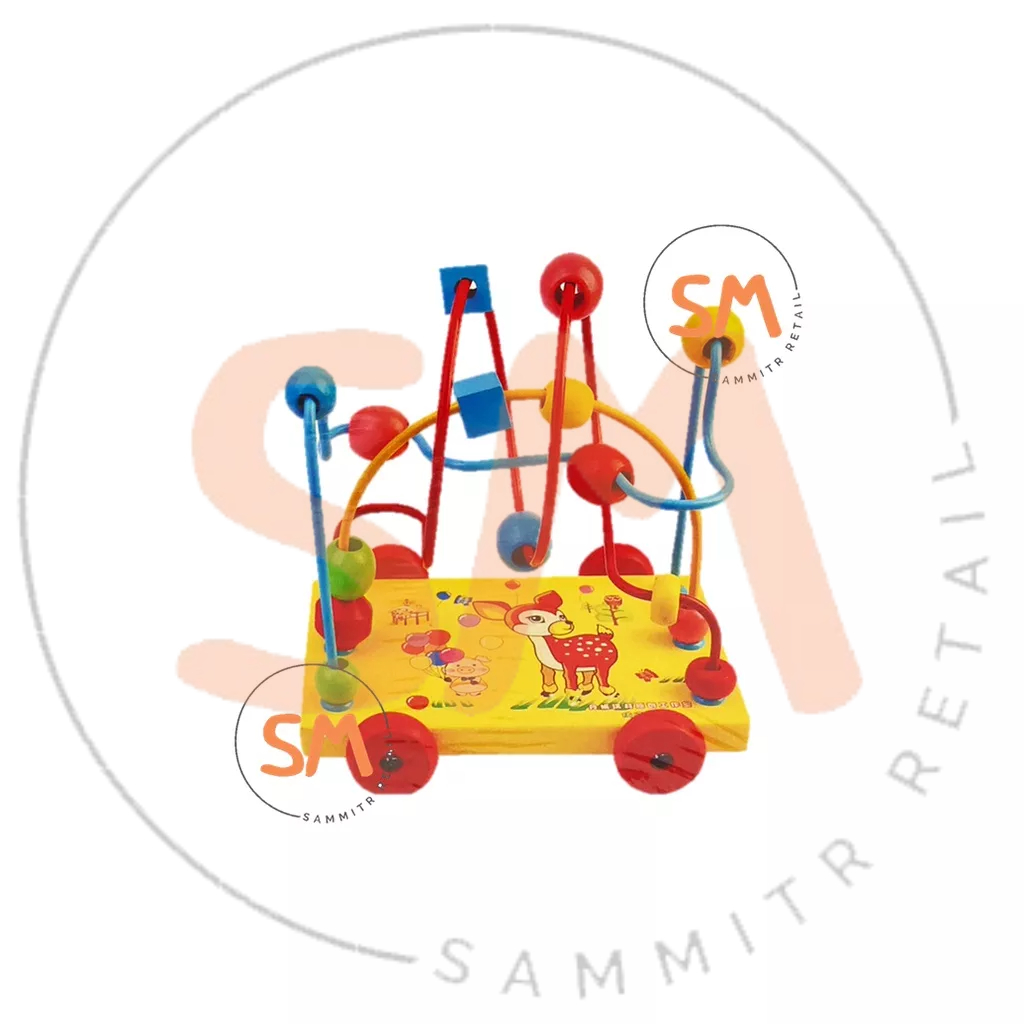 รถบรรทุกลูกปัดสี ลูกปัดไต่ราว รถของเล่น DANNI TOYS | Shopee Thailand