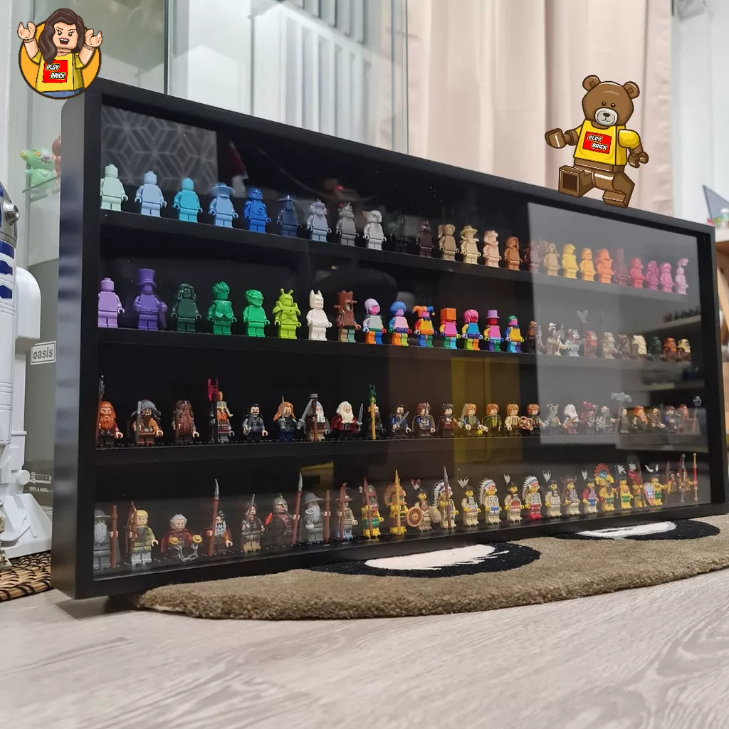 LEGO DISPLAY MINIFIGURES มาพร้อมอะคริลิคกันฝุ่นอย่างดี - DISPLAY001 ...