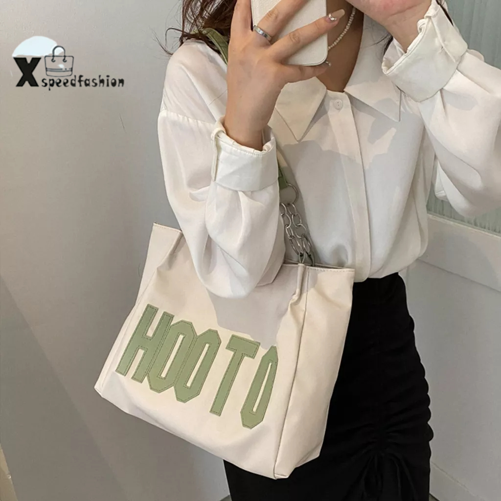 XSPEEDFASHION(X1899) กระเป๋าหนังสะพายไหล่ HOOTO สุดซิค** | Shopee Thailand