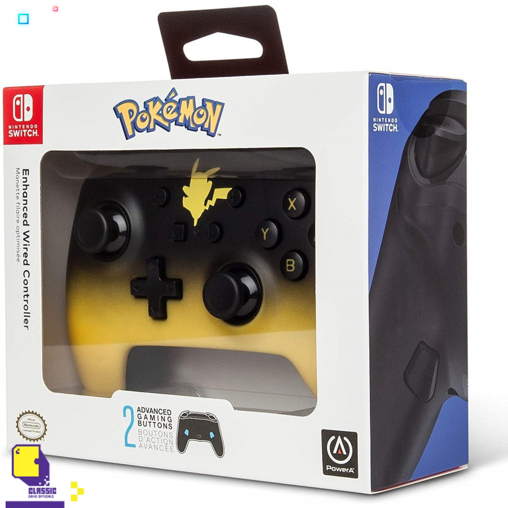 Nintendo Switch™ NSW Enhanced Wired Controller Pikachu Fade (By ClaSsIC ...
