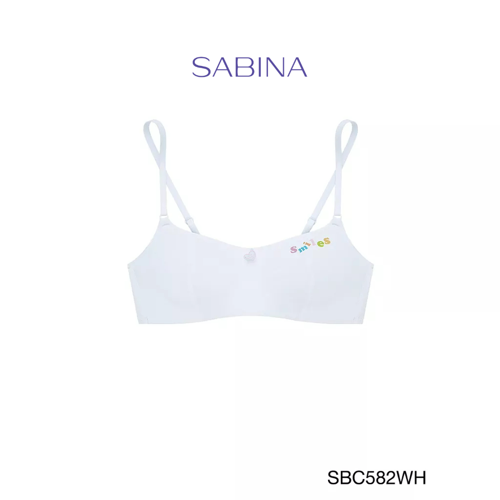 Sabina Kids เสื้อชั้นในพรีทีน รหัส SBC582WH สีขาว | Shopee Thailand