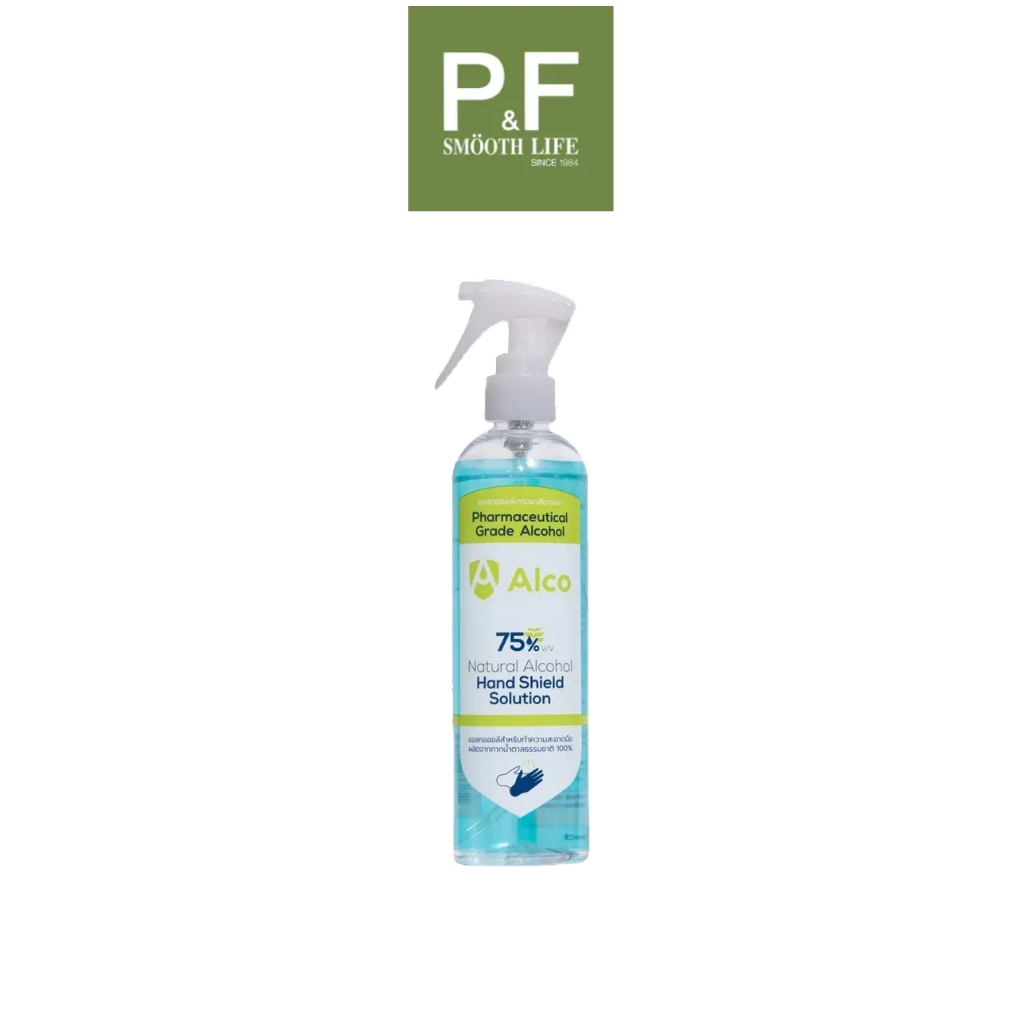 ALCO HAND SHIELD SOLUTION 300 ML| สเปรย์แอลกอฮอล์หัวฟอกกี้ | Shopee ...