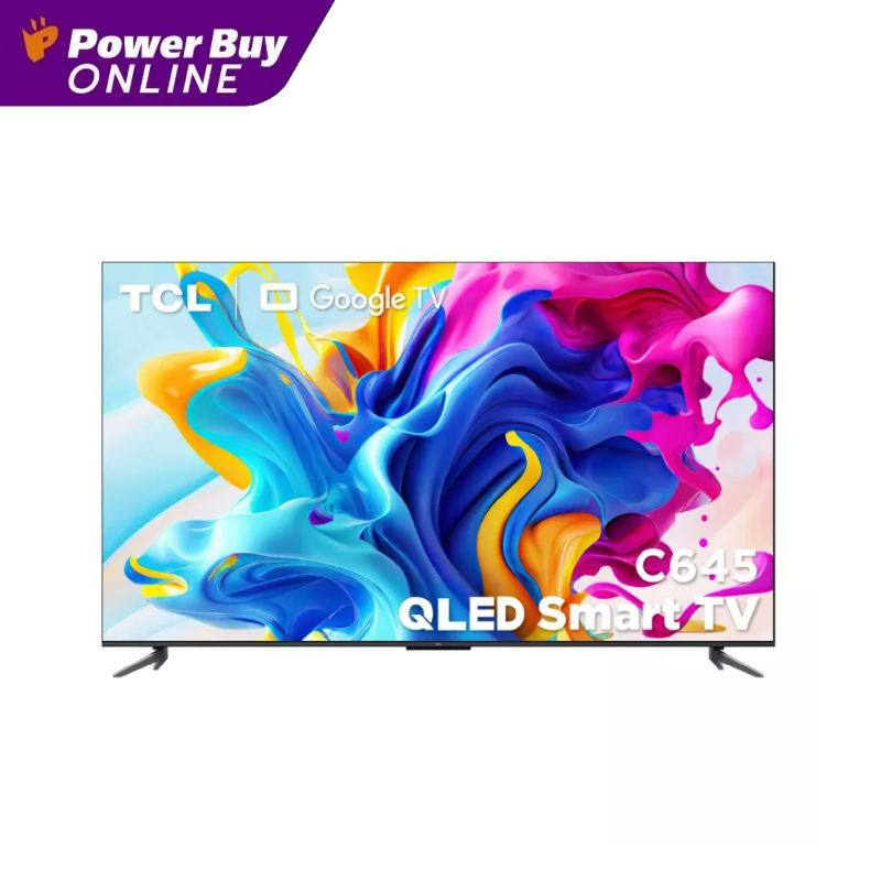 TCL ทีวี 75C645 UHD QLED (75", 4K, Google TV, ปี 2023) รุ่น 75C645 | Shopee Thailand